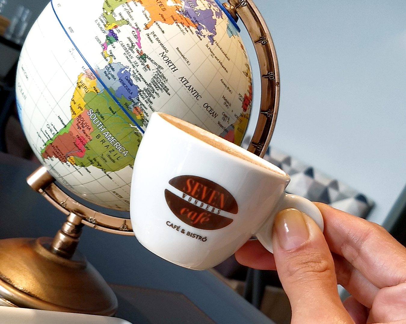 Responsabilidade social e ambiental em cada xícara no Seven Café ...